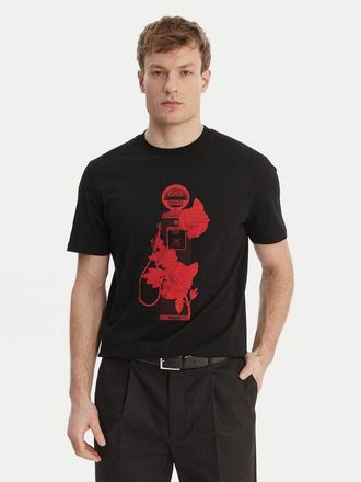 HUGO BOSS T-Shirt Dikerd 50564024 Schwarz Relaxed Fit