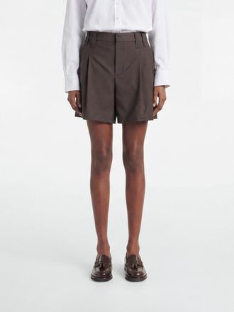 Brunello Cucinelli Shorts Damen Farbe Kaffee Braun