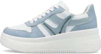 Rieker Femme M7815 Baskets Basses, Bleu, 40 EU