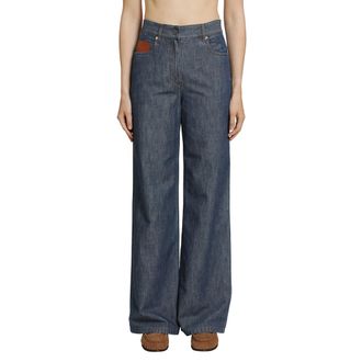 Fendi Chambray Pants