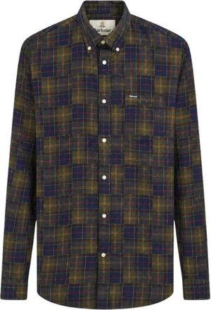 Barbour Camicia Classic Tartan - - Shirts - Herren - Gr&uuml;n - L