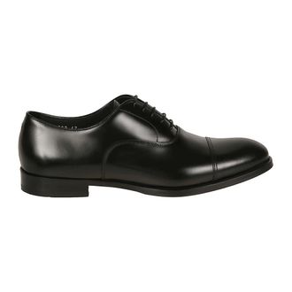 Doucal's Homme, Chaussures, Noir, Taille: 40 1/2 EU Cap Toe Oxford