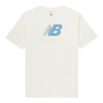 New Balance Herren MADE in USA Graphic T-Shirt in Weiß, Baumwolljersey, Größe 2XL