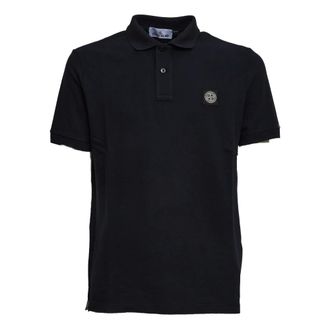 Stone Island Homme, Tops, Bleu, Taille: L Polo Chemises