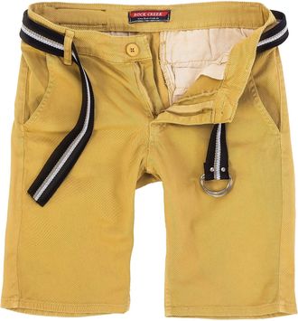 Rock Creek Herren Chino Shorts Hose Kurz Chinoshorts Inkl G&uuml;rtel M&auml;nner Sommer Bermuda Stretch Rc-2133 42 Camel