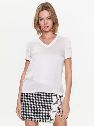 Liu Jo T-Shirt WA3146 T3378 Wei&szlig; Regular Fit