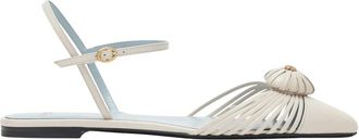 Valentino Garavani Femme, Chaussures, Beige, Taille: 37 1/2 EU Ballerina T. 05