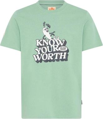 Blend Homme, Tops, Vert, Taille: S T-Shirt girocollo stampa 20720474