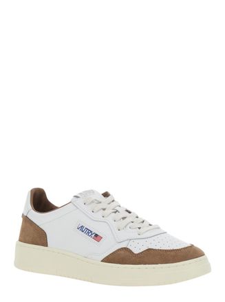 Autry Mens Sneakers Medalist Brown Suede Trainers
