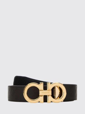 Ferragamo Ceinture r&eacute;versible Gancini en cuir avec boucle embo&icirc;table