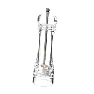 Cabilock Manuelle Pfefferm&uuml;hle Aus Acryl Grobeinstellung Salz- Und Pfefferstreuer Nachf&uuml;llbar F&uuml;r Feines Grobes W&uuml;rzen