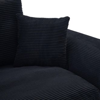 Suky Brand Modernes minimalistisches Stoffsofa Einzelsitzer Wohnzimmersofa Weicher und bequemer Sessel Mit Kissen Lieferbar mit Kissen Freizeitsofa im nordischen