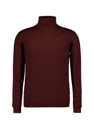 Karl Lagerfeld Herren Pullover rot unifarben
