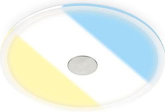 Briloner 1x LED Einbaustrahler 230V, LED Strahler Badezimmer IP44, Deckenstrahler, Spots, Deckenspots flach, Badezimmerlampe, Lichtfarbe einstellbar