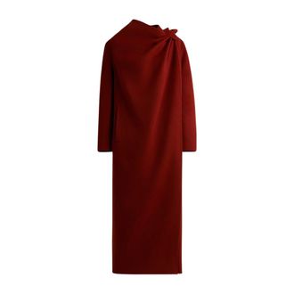 Kiton Kaschmir-Mantel mit Sartorial-Knoten - - Knitwear - Damen - Rot - S