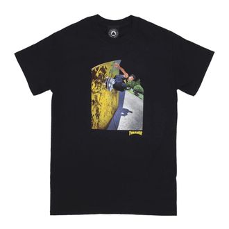 Thrasher Schwarzes Wallride Tee Kurzarm T-shirt - - Tops - Herren - Schwarzk - M