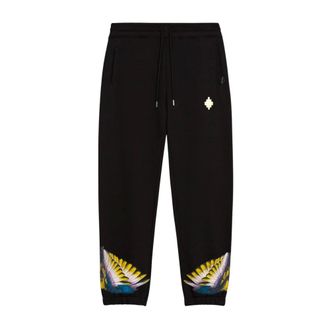 Marcelo Burlon Herren, Hosen, Schwarzk, 2XLGr&ouml;&szlig;e