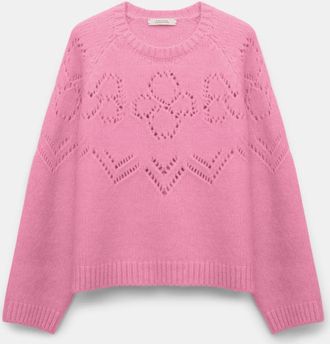 Dorothee Schumacher Rundhalspullover aus Kaschmir-Seiden-Garn