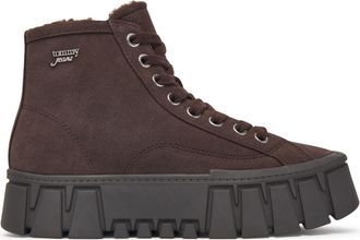 Tommy Jeans Schn&uuml;rschuhe Tommy Jeans Tjw Platform Sneaker Mc Wl EN0EN03134 Dunkelbraun