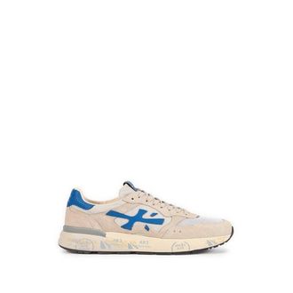 Premiata Baskets basses bi-mati&egrave;re Mick