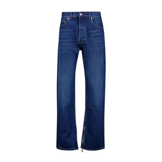 Off-white Blaue Denim Rei&szlig;verschluss Skate Jeans - - Jeans - Herren - Blau - W31