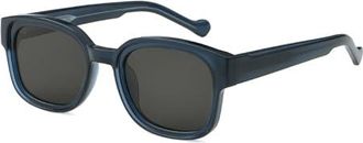 Generic Lunettes De Soleil UV400 &Agrave; Monture Carr&eacute;e For Hommes Et Femmes, For Les D&eacute;placements, Le Sport, La Plage, Les Vacances, Photo(Blue)