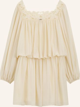 HUGO BOSS Kleid C_Dalisa Relaxed Fit gelb