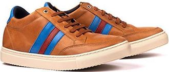 Masaltos Chaussures r&eacute;haussantes pour Homme avec Semelle Augmentant la Taille jusqu&agrave; 7cm. Fabriqu&eacute;es en Peau. Mod&egrave;le Fontana Marron44