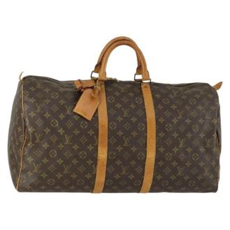 Louis Vuitton Sac Week-end en Toile Pre-owned - Femme - Pre-owned - Brun - Taille: ONE Size