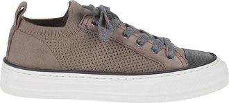 Brunello Cucinelli Femme, Chaussures, Brun, Taille: 38 EU Monile Knit Baskets