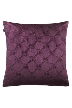 Joop Kissenh&uuml;lle Velvety, Beere, Textil, Uni, 40x40 cm, hochwertige Qualit&auml;t, Wohntextilien, Bez&uuml;ge, Kissenbez&uuml;ge
