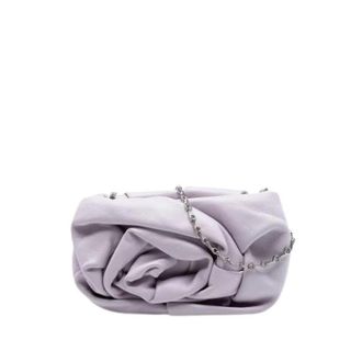 Burberry Pre-owned Lambskin Umh&auml;ngetasche - - Pre-owned - Damen - Lila - ONE SIZE