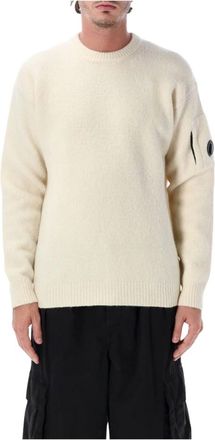 C.P. Company C.p. Company - Pull col rond - Homme - Pulls - Beige - Taille: M
