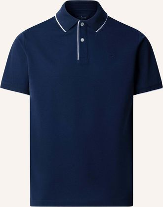 Hackett Poloshirt Merc Pique Tip Polo blau