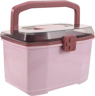 BESPORTBLE Baluue Tragbare Kompakte Medizinbox aus Kunststoff mit Stauraum Staub Feuchtigkeitsgesch&uuml;tzt Vielseitig als Familien arzneimittelkoffer und Notfall Or