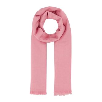 Alexander McQueen Rosa Wollmischung Foulard Schal - - Accessories - Damen - Rosa - ONE SIZE