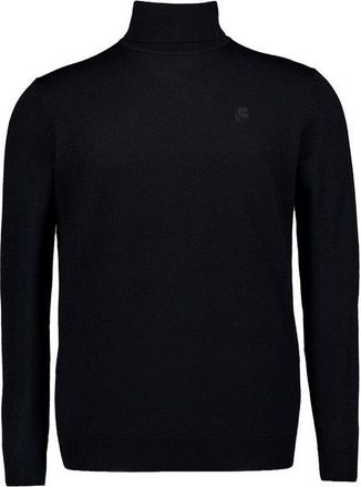 Karl Lagerfeld Herren Pullover schwarz unifarben