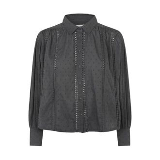 Lollys Laundry Shirt - - Blouses & Shirts - Damen - Schwarzk - L