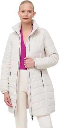 A|X Armani Exchange Veste matelass&eacute;e &agrave; capuche - Femme - Vestes - Beige - Taille: 36 FR