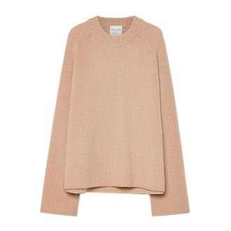 Forte_Forte Maglia over a coste inglese - - Knitwear - Damen - Braun - S