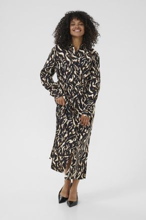 Kaffe Kleid KAmille Loose fit animal