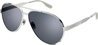 Gucci Authentische Stylische Brillen mit Premium-Qualit&auml;t - - Accessories - unisex - Grau - 64 MM