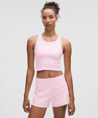 lululemon D&eacute;bardeur dos nageur court Swiftly Tech 2.0 pour Femmes - Rose - Taille 12