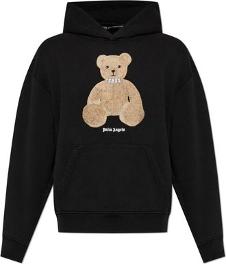 Palm Angels Homme, Sweatshirts et sweats &agrave; capuche, Noir, Taille: S SweaT-shirt &agrave; capuche