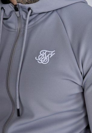 Siksilk Hoodie SikSilk Herren Essentials Poly Full Zip Hoodie
