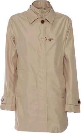 Fay Homme, Manteaux, Beige, Taille: S Virginia Morning D.Front