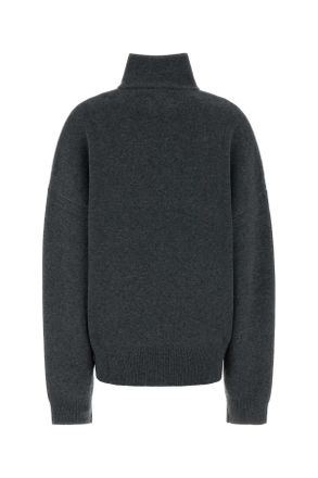 Extreme Cashmere Womens Dark Grey Cashmere Blend N&acirc;&deg;235 Sweater Felt Maglieria