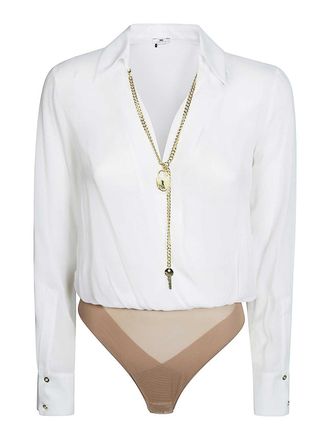 Elisabetta Franchi Top - Beige