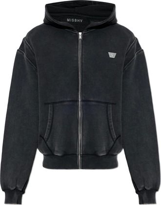 Misbhv Misbhv, Homme, Sweatshirts et sweats &agrave; capuche, Noir, Taille: XL Sweat &agrave; capuche zipp&eacute;