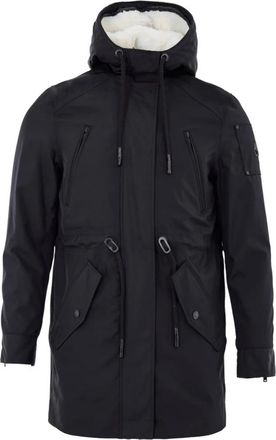 Moose Knuckles Femme, Manteaux, Noir, Taille: 38 FR Giubbino Parka Coulisse